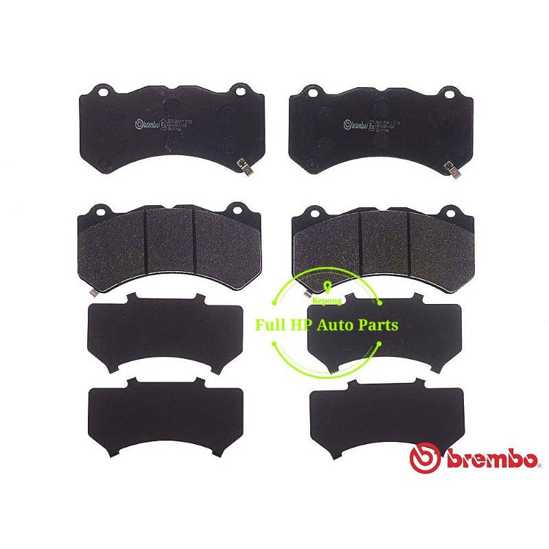 Original Brembo Brake Pad - Nissan GTR GT-R R35 / GT6 | Shopee Malaysia