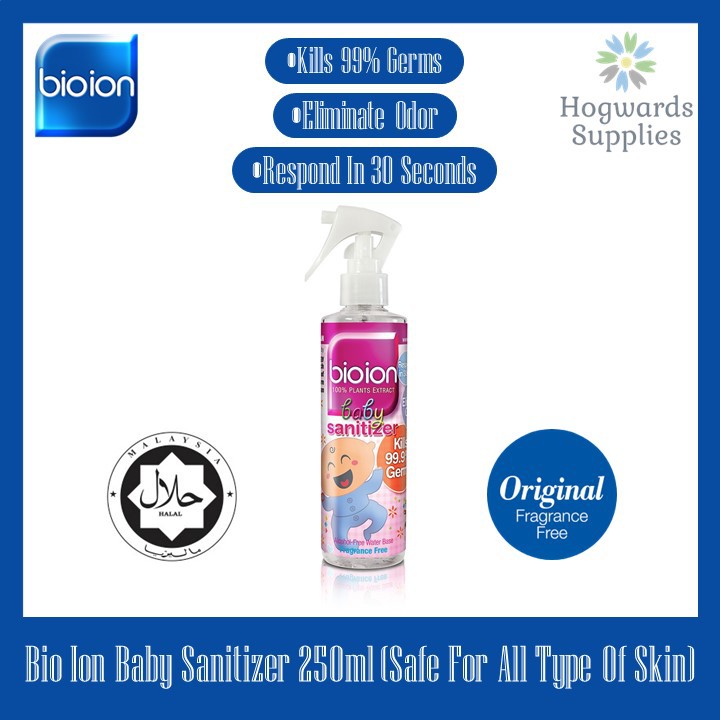🔥Bio Ion💥Baby Germ-Free Sanitizer Non-Alcohol Sanitiser Water Based ...