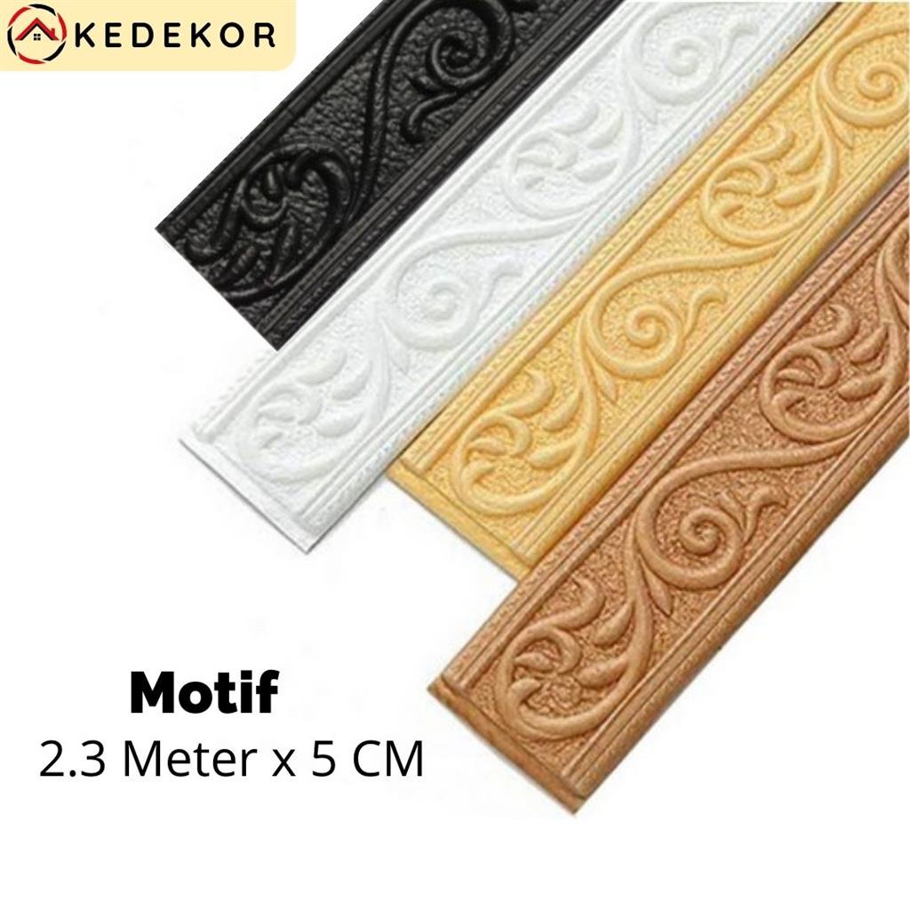 Walpaper List Foam Wall Stickers / 3D Wall List 2.3 Meters / 3D Wall ...