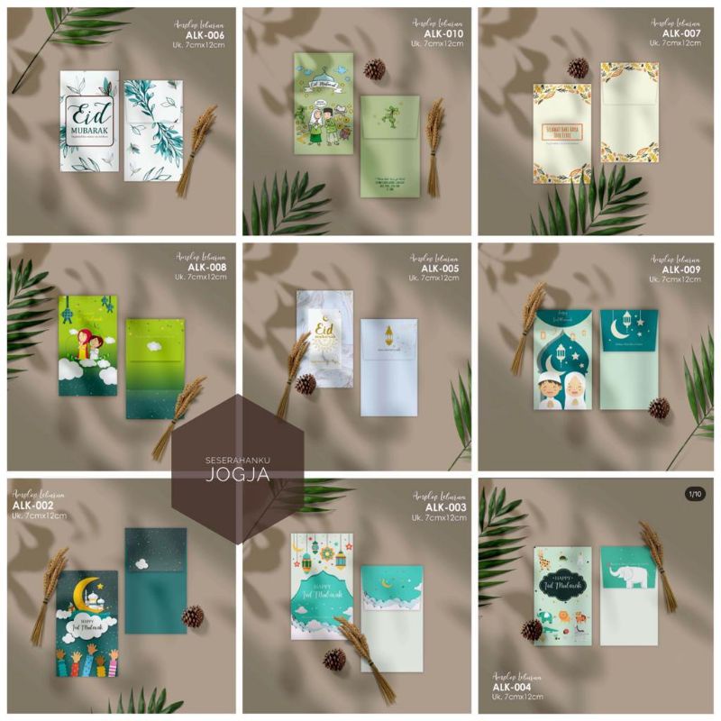 Premium Eid ANGPAO LEBARAN Envelope Thick Material Cute Design | Shopee ...