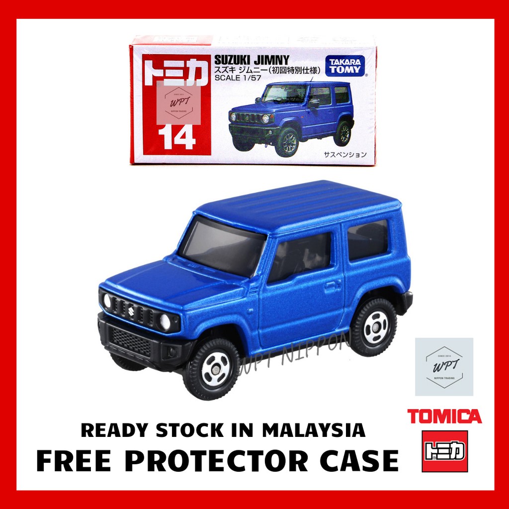 TOMICA No.14 SUZUKI JIMNY BLUE 1/57 Ready Stock Takara Tomy Die-cast ...
