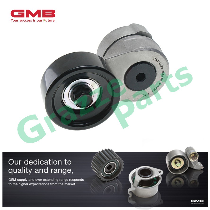 GMB Fan Belt Tensioner GAT10020 for Kia Forte 1.6 Hyundai Accent IV ...