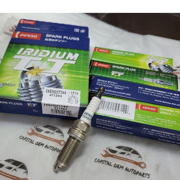 Denso Spark Plug Iridium TT IXEH22TT (4PCS)For Proton Preve Turbo,Exora ...