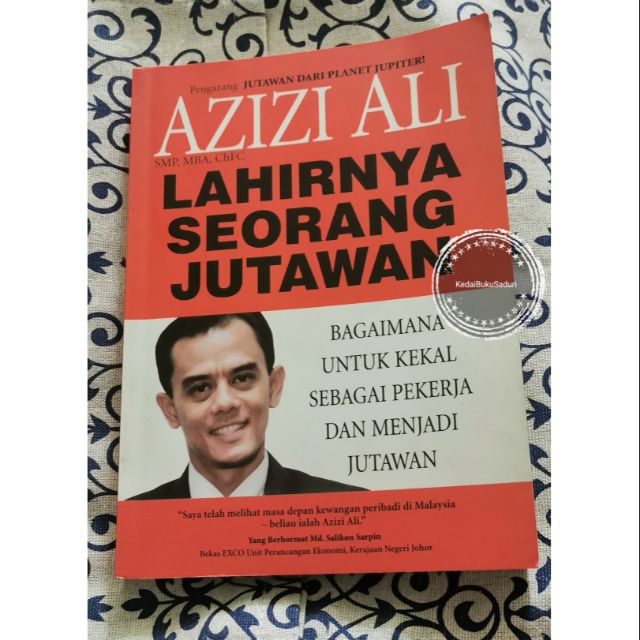 Buku motivasi Kewangan Azizi Ali Lahirnya Seorang Jutawan | Shopee Malaysia