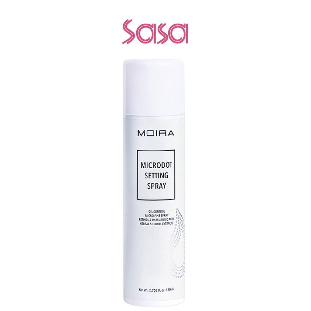 MOIRA : Microdot Setting Spray (80ml) | Shopee Malaysia
