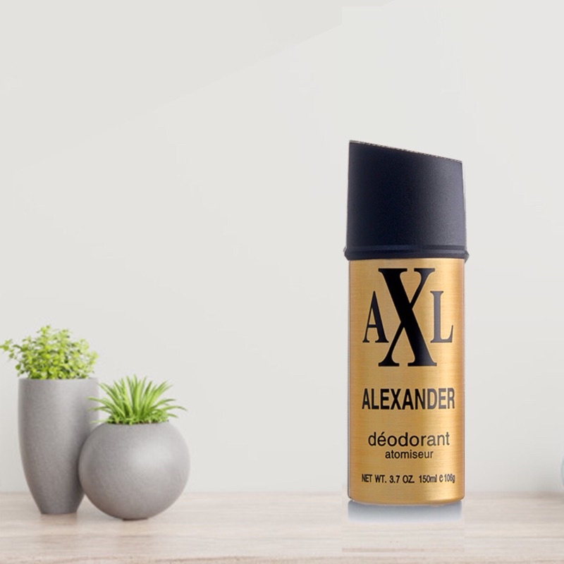 AXL AlEXANDER, SPRAY PARFUM DEODORANT | Shopee Malaysia