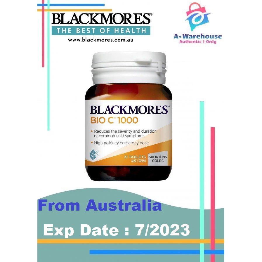 Blackmores Bio C 1000mg Vitamin C (31 tablets) | Shopee Malaysia