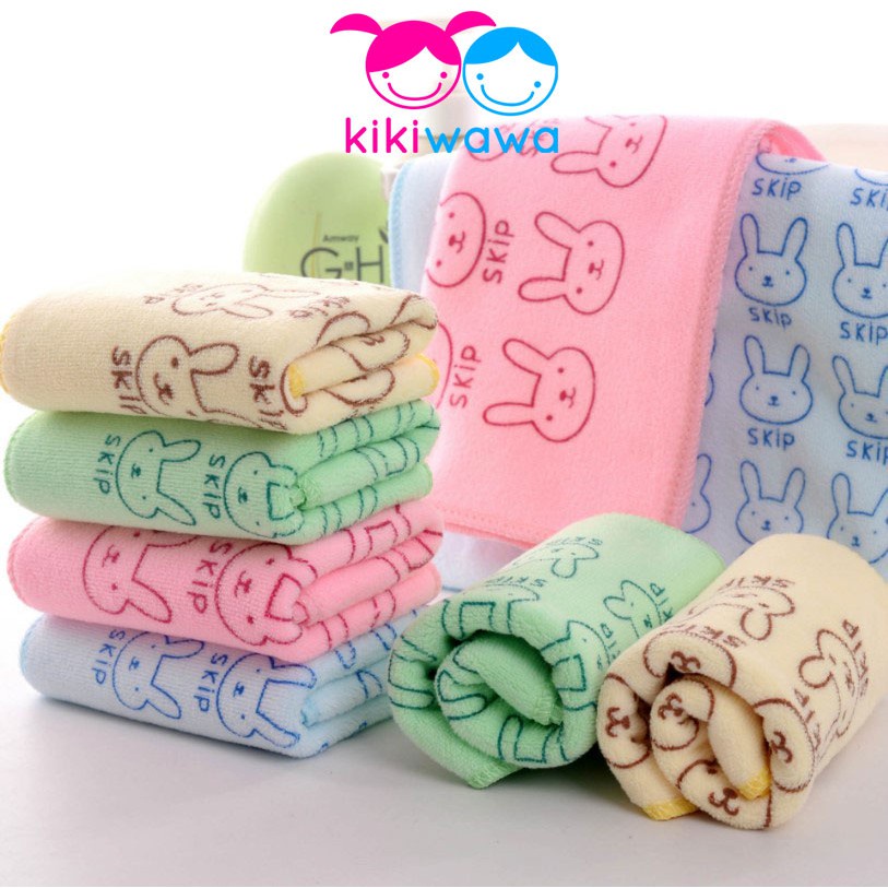 Infant Baby Kids Face Bath Towel Tuala Muka Bayi High Absorbent Towel ...