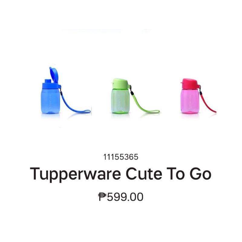 Tupperware CUTE to GO 350ml (1pc) | Shopee Malaysia