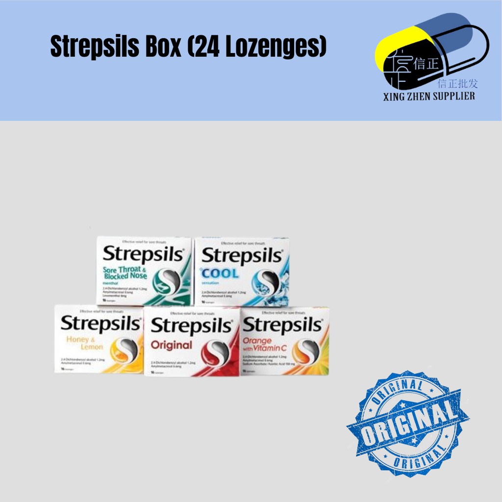 Strepsils Box (24 Lozenges) | Shopee Malaysia