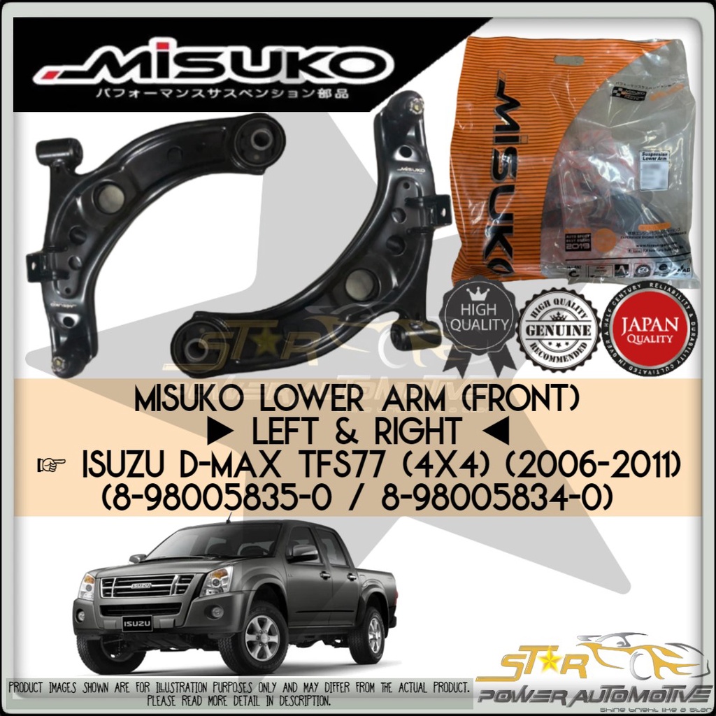 MISUKO Isuzu D-MAX Dmax TFS77 4X4 4WD (2006-2011) Premium Lower Control ...