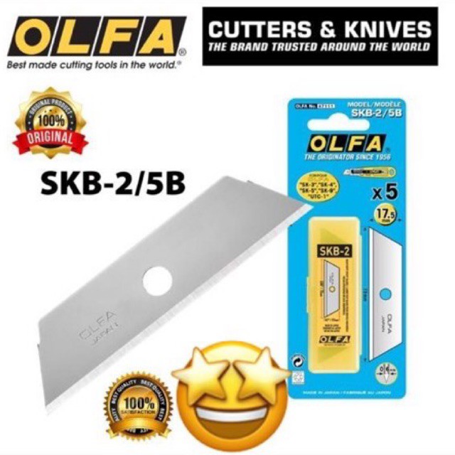 SKB-2/5B OLFA HEAVY DUTY UTILITY BLADE🔥🔥 | Shopee Malaysia