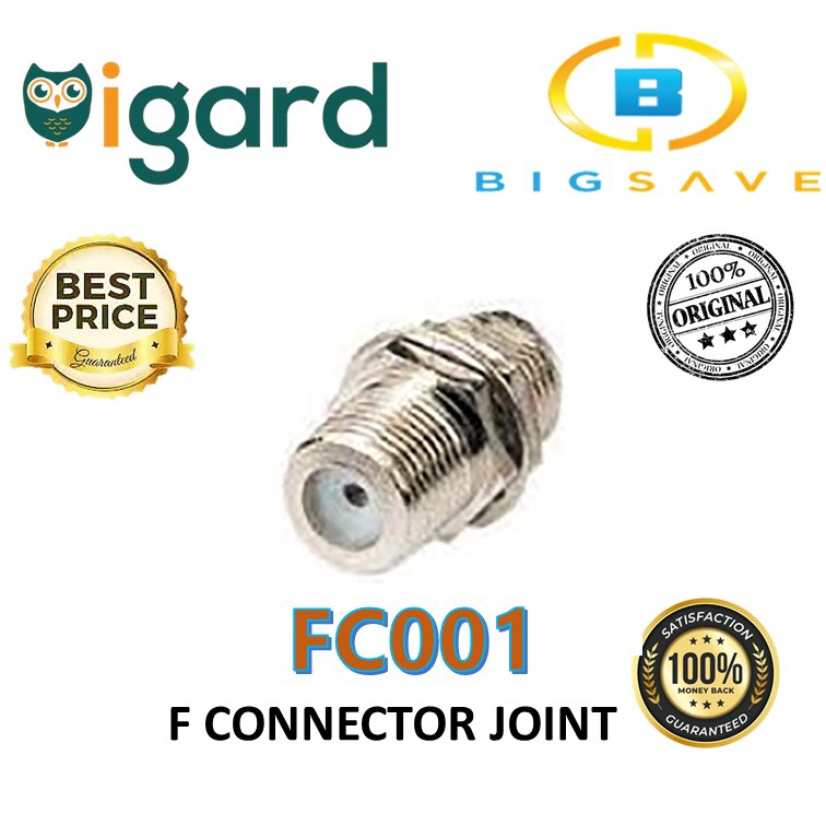 FC001 F CONNECTOR JOINT HIGH QUALITY | Shopee Malaysia