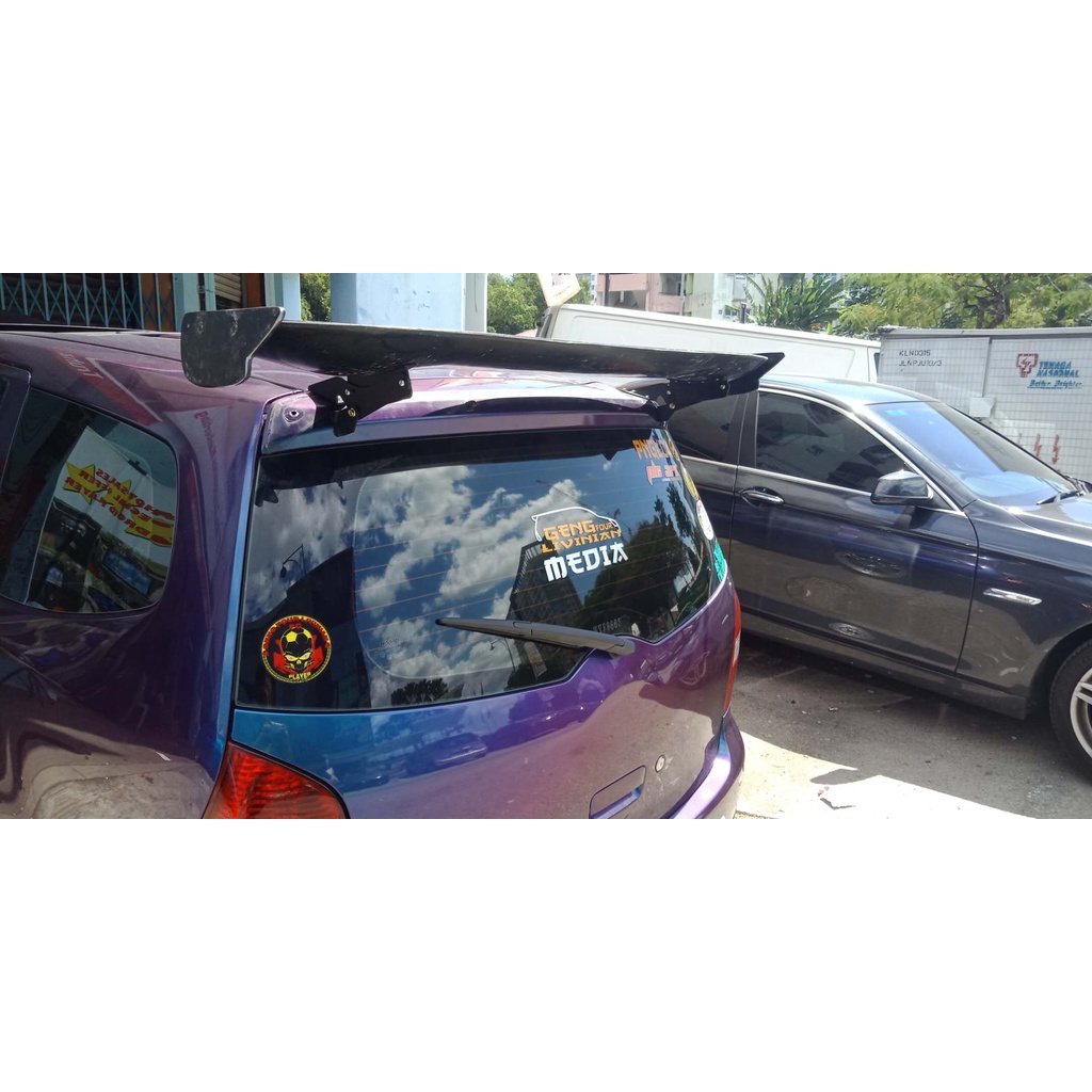 JS Racing Gt Wing Spoiler Nissan Livina Myvi 17 18 19 2020 Alza Jazz ...