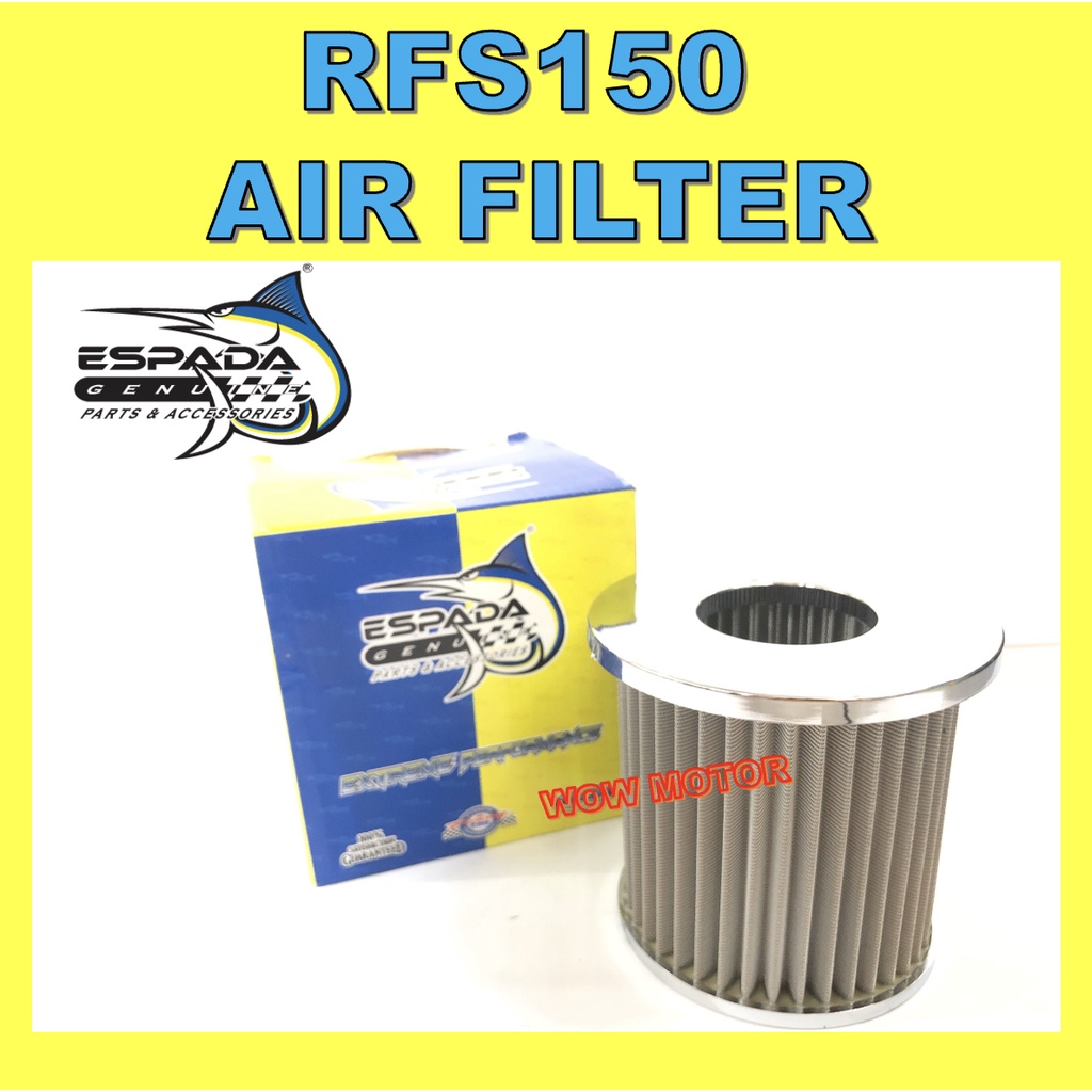RFS 150 AIR FILTER RACING ESPADA BENELLI RFS150 AIR CLEANER RACING ...