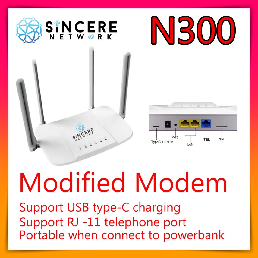 Modified Unlimited 4G LTE Home Wifi Router | Shopee Malaysia
