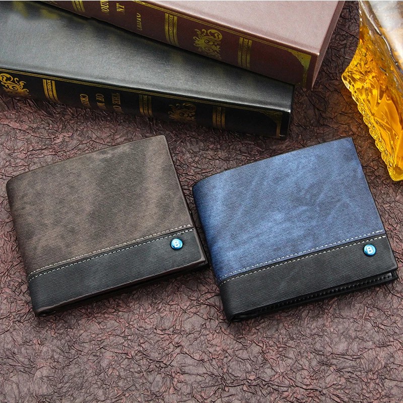 New Arrival Korean Men Leather Wallet, Extra Capacity Leather Bifold ...