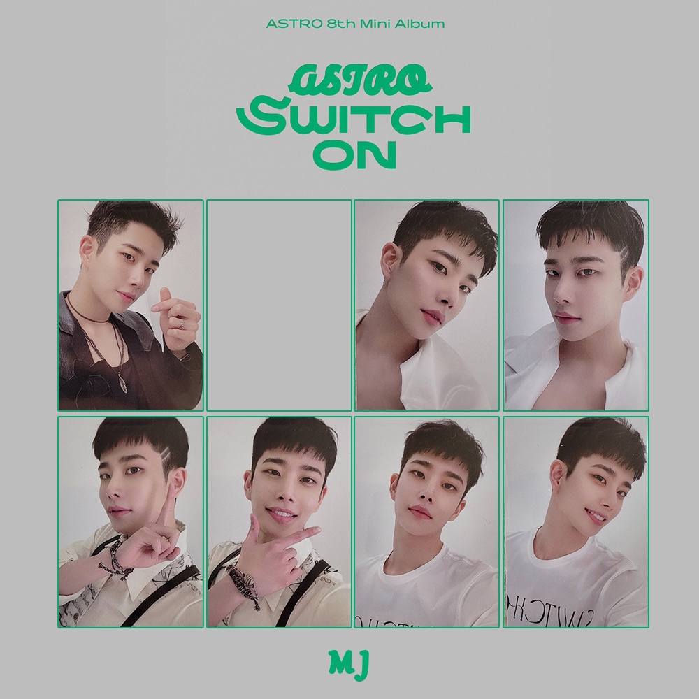 ASTRO 9th Mini Album - SWITCH ON [MJ PHOTOCARD] | Shopee Malaysia