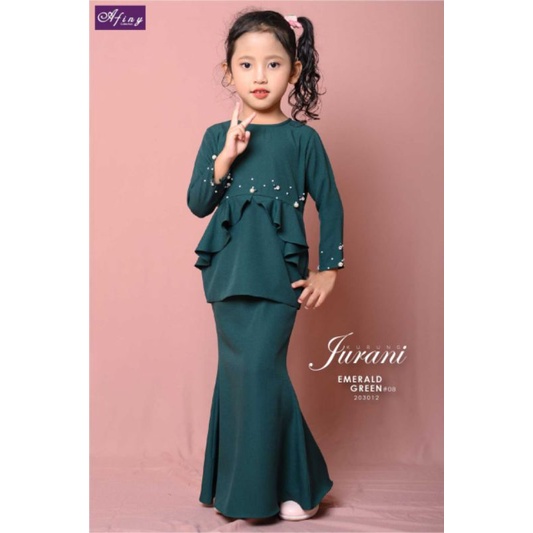 🔥BAJU KURUNG JURANI / LIVIA🔥 / BAJU KURUNG MODEN BUDAK / BAJU KURUNG ...