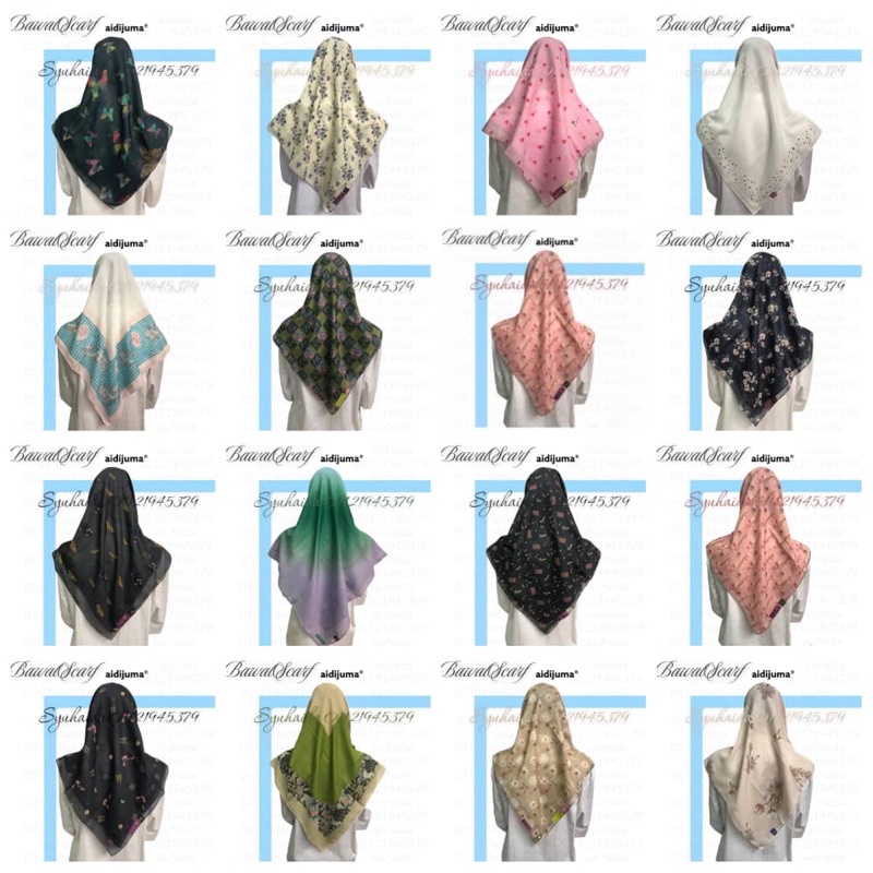 2 📣 tudung bawal aidijuma Tudungbawalaidijuma Aidijuma murah | Shopee ...