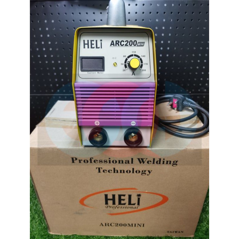 HELI ARC200 MINI MOSFET PORTABLE WELDING MACHINE INVERTER MMA ARC ...