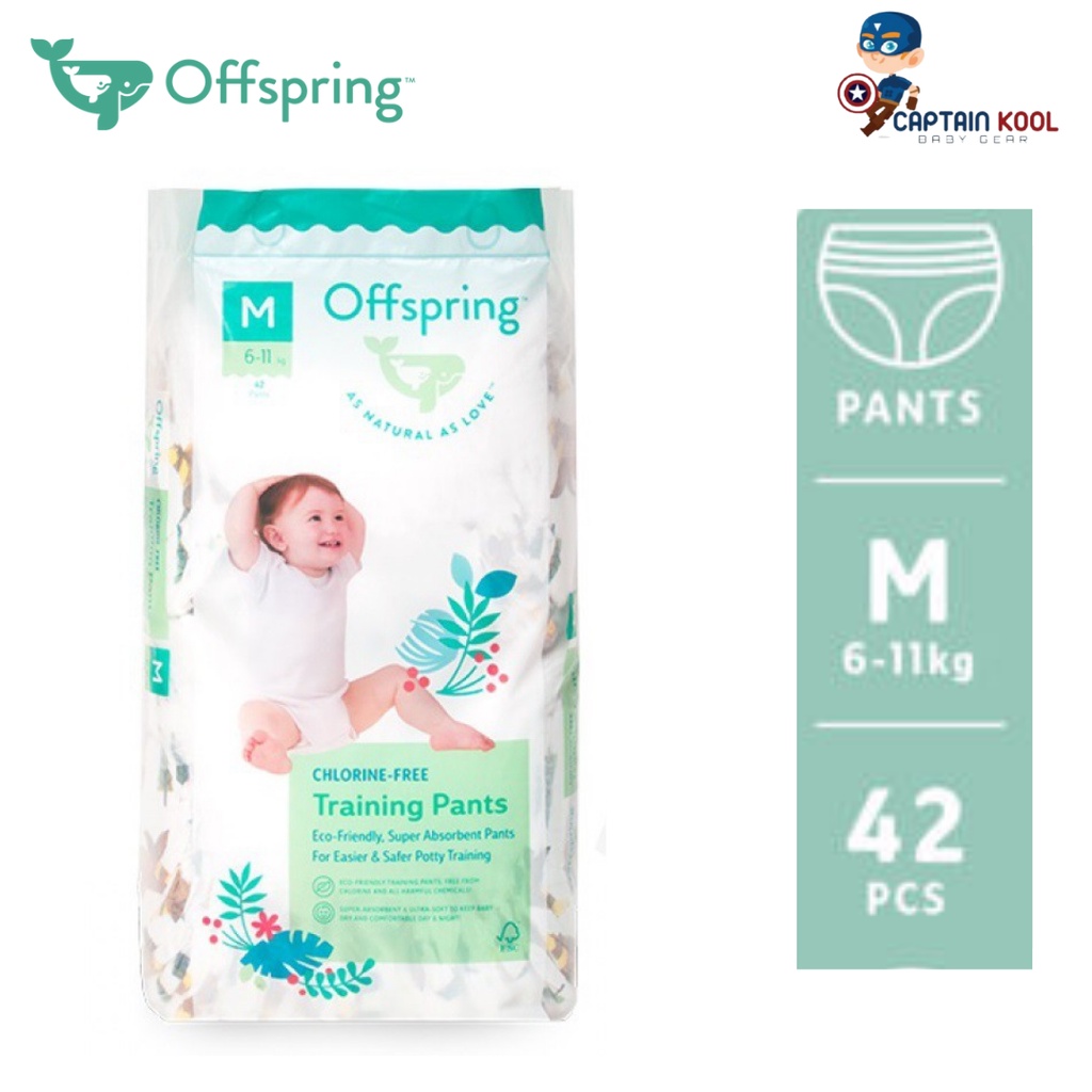 Offspring Fashion Pants Diapers M 6-11kg 42pcs | Shopee Malaysia