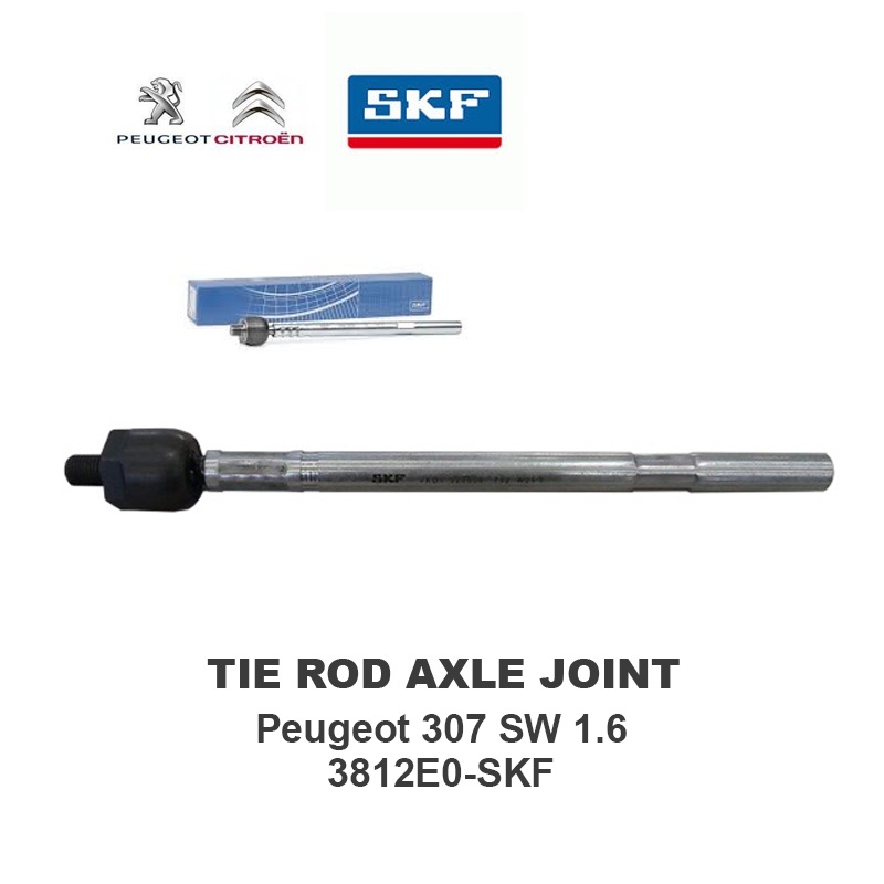 SKF Tie Rod Axle Joint [3812E0-SKF] - Peugeot 307 SW 1.6 Tie Rod Axle ...