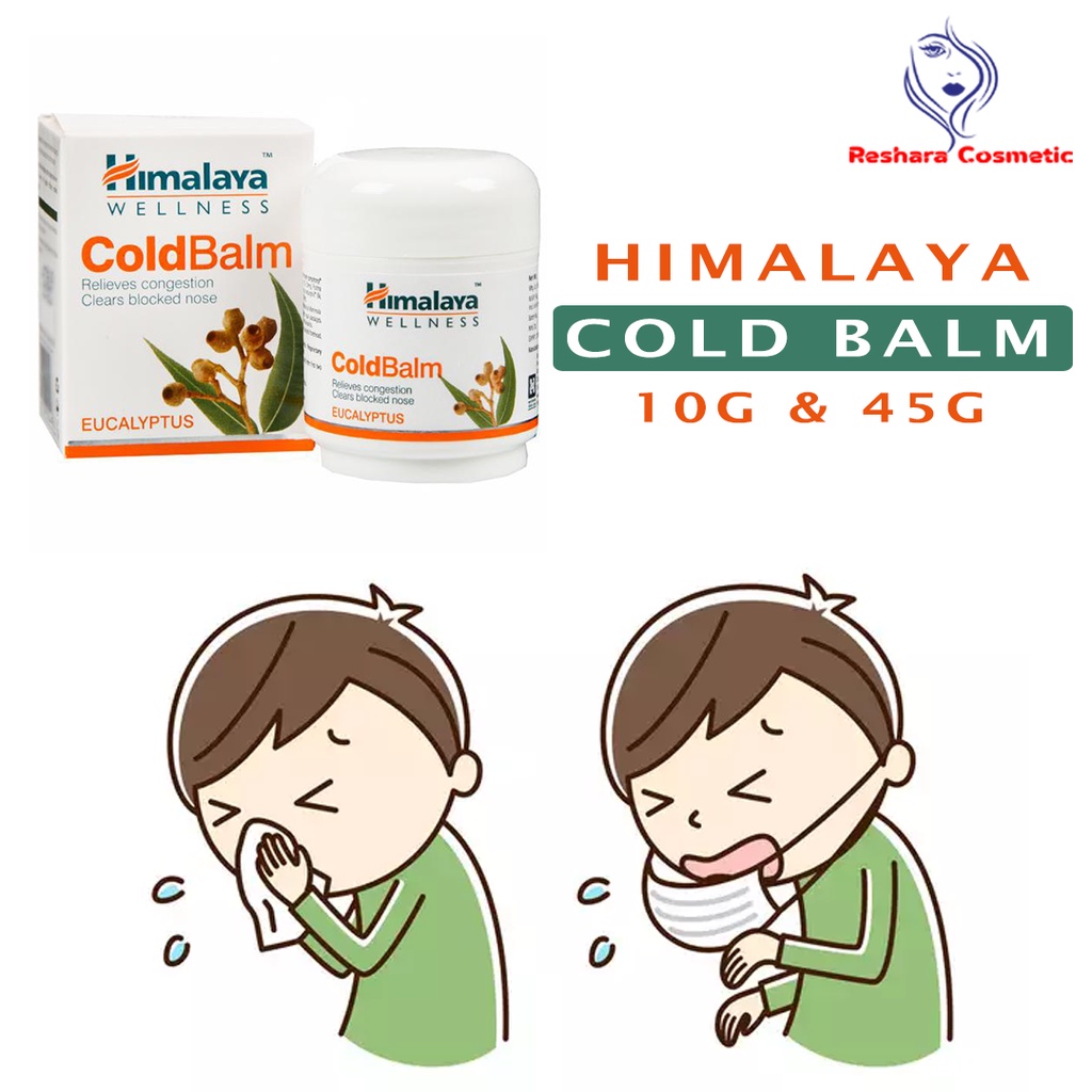 Himalaya Cold Balm Eucalyptus | Relieves Congestion and Clears Blocked ...