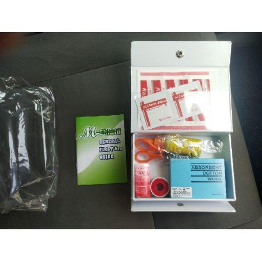 FIRST AID KIT BOX - PETI UBAT - PETI PERTOLONGAN CEMAS - EHAILING GRAB ...
