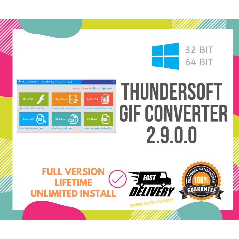 🔥HOT🔥 ThunderSoft GIF Converter 2.9.0.0 | Lifetime | Full Version | Shopee Malaysia