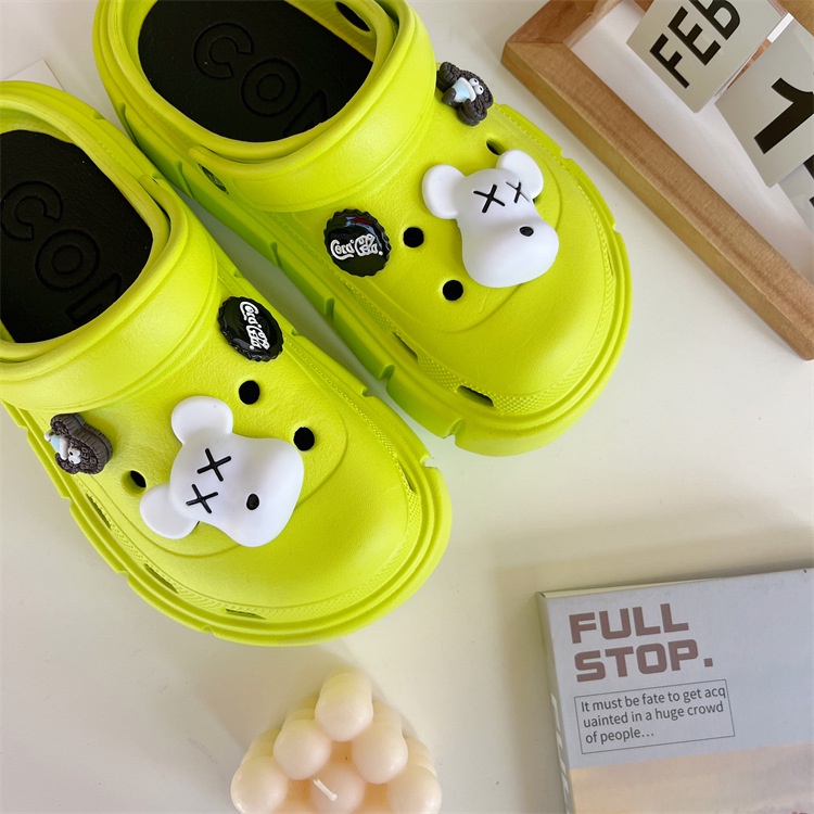 Crocs Jibbitz Bearbrick KAWS DIY Set Shoes Charm Button | Shopee Malaysia