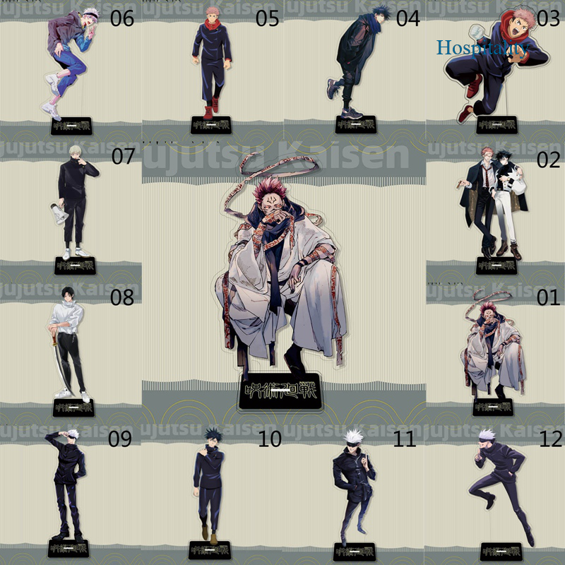 Hospitality Anime Jujutsu Kaisen Gojo Satoru Figures Acrylic Standing ...