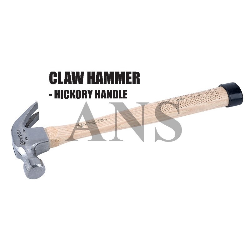 TACTIX 221201 HAMMER CLAW 225G(8OZ) HICKORY | Shopee Malaysia