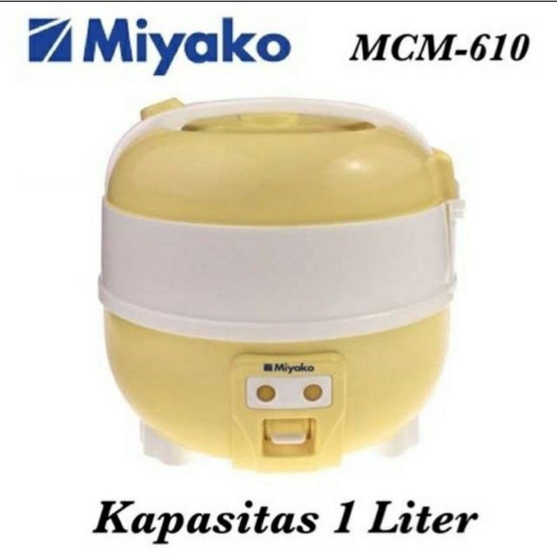 Miyako 1 Liter MCM610/Rice Cooker MCM 610/1L | Shopee Malaysia