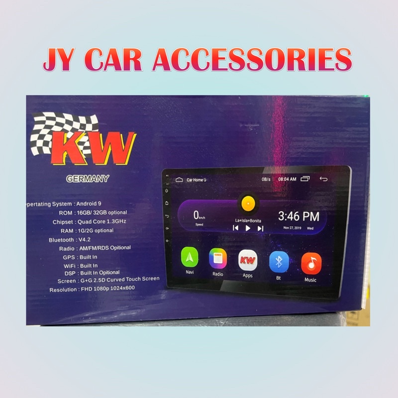 KW Germany 10 inch android player & KW Germany 8227L Android Plus QLED ...