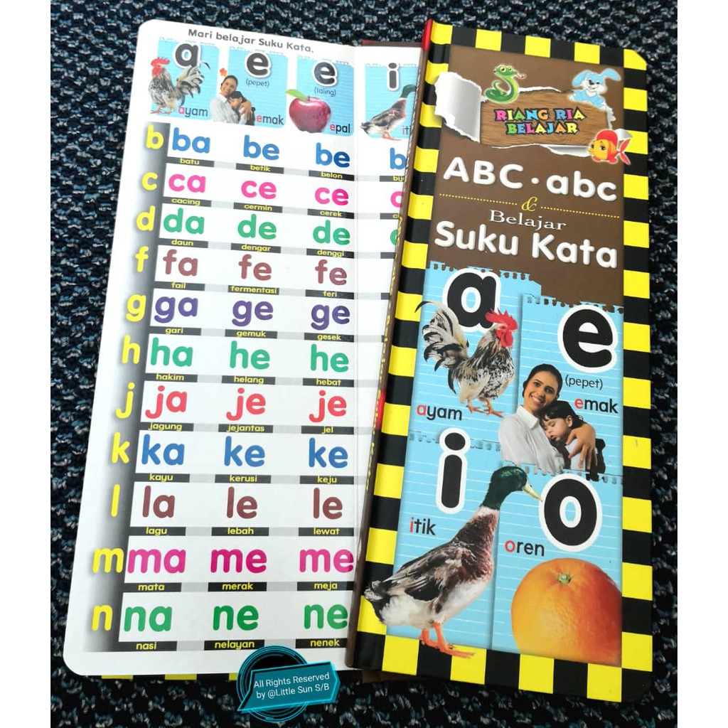 Little Sun : Riang Ria Belajar Board Book - ABC, abc & Belajar Suku ...