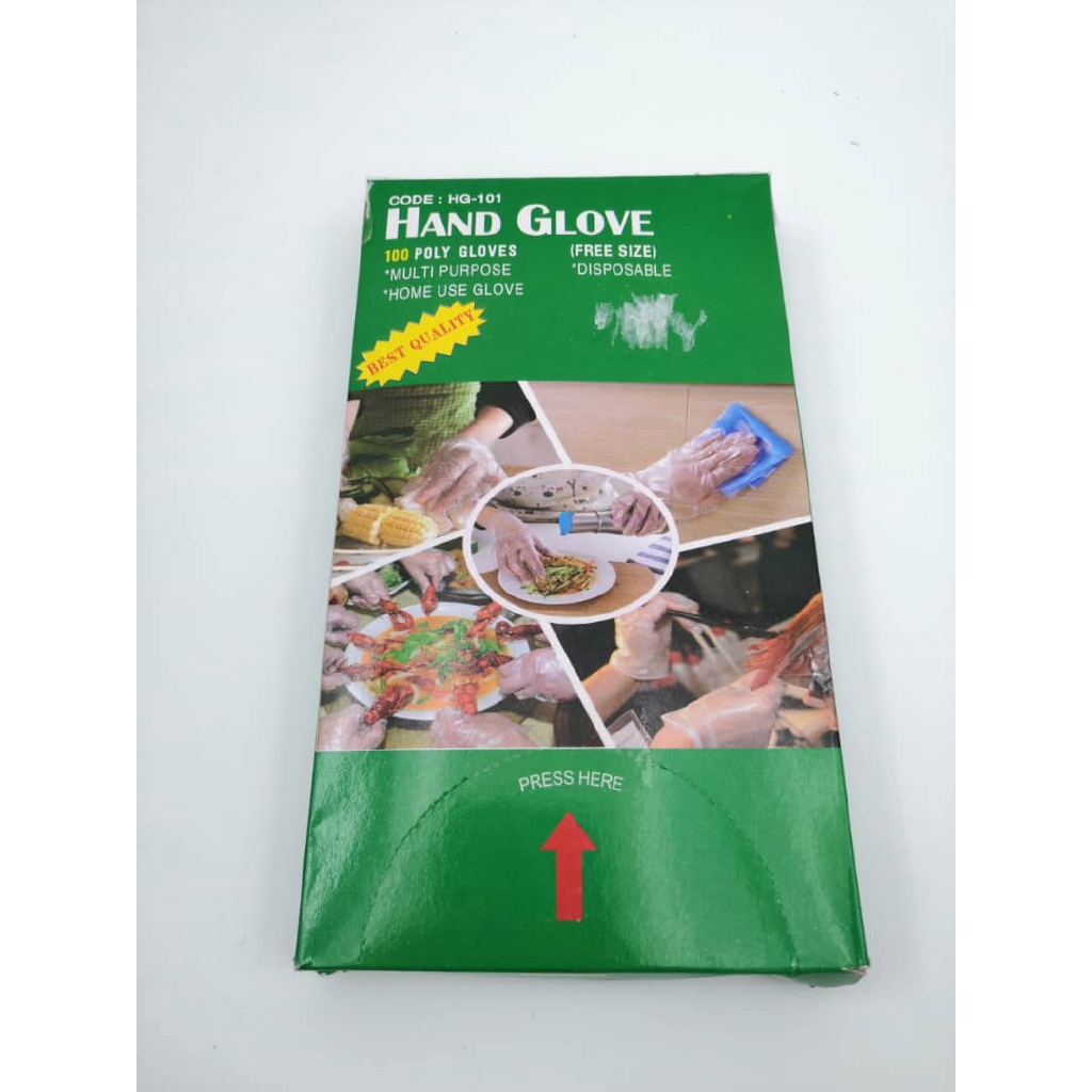 ( Ready Stock ) Hand Glove One Size 100pcs | Shopee Malaysia