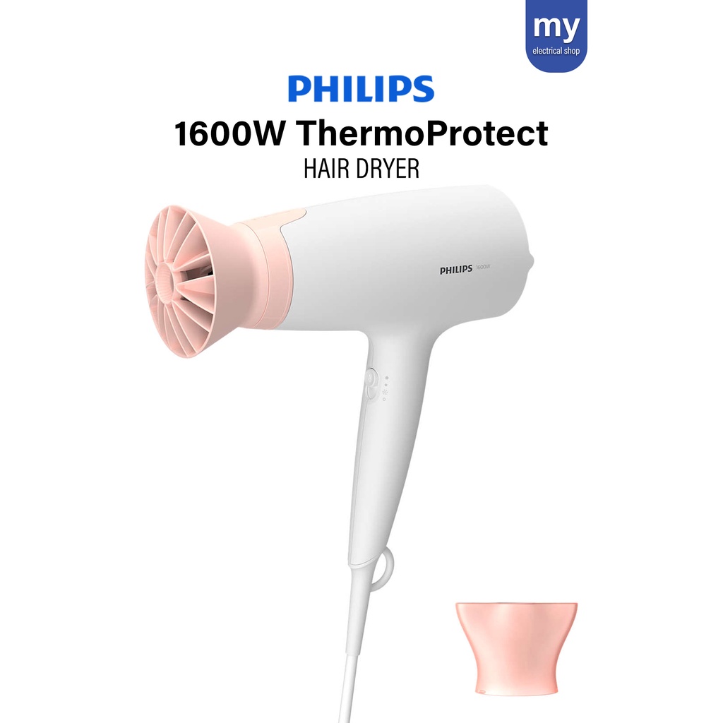 Philips Hair Dryer BHD300 | Shopee Malaysia