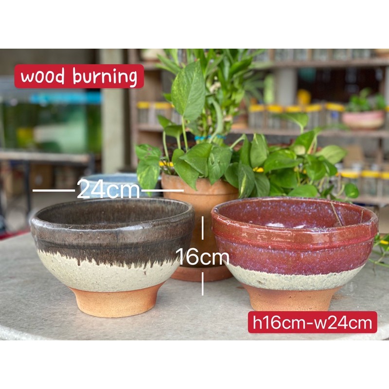 [Ready stock] BC1624 (big)Traditional handmade wood burning ceramic pot ...