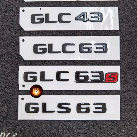 Mercedes Benz GLC43 GLC63 GLE63 GLS63 AMG Logo AMG Emblem 2017-2021 New ...