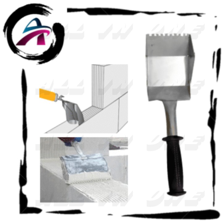 【Ready Stock】4" / 6" (Light Weight Block Mortar Notched Trowel Aac ...