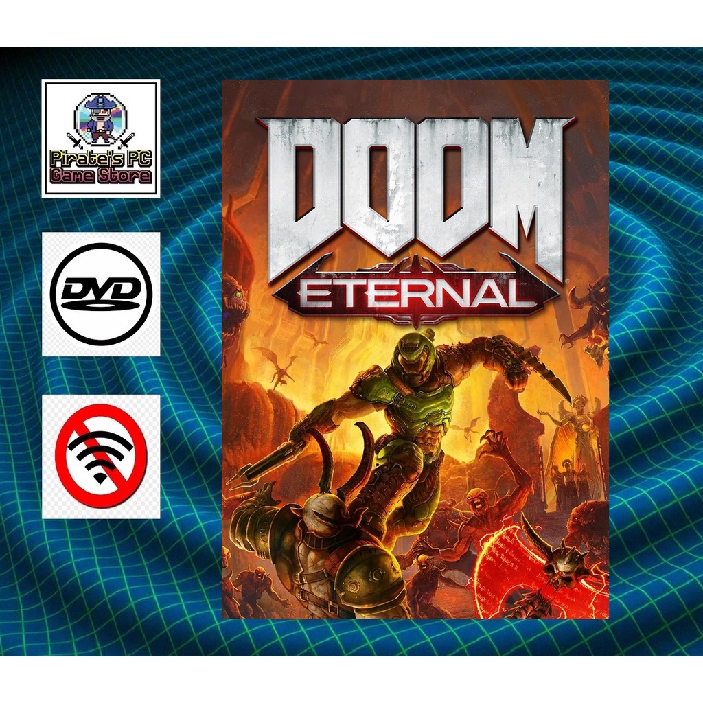 (PC DVD) DOOM Eternal - Deluxe Edition (The Ancient Gods - Part One ...