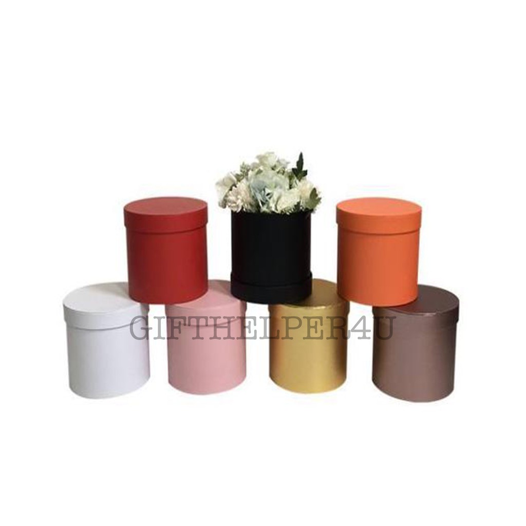 METALLIC MATTE CYLINDER BOX MALAYSIA READY STOCK | Shopee Malaysia