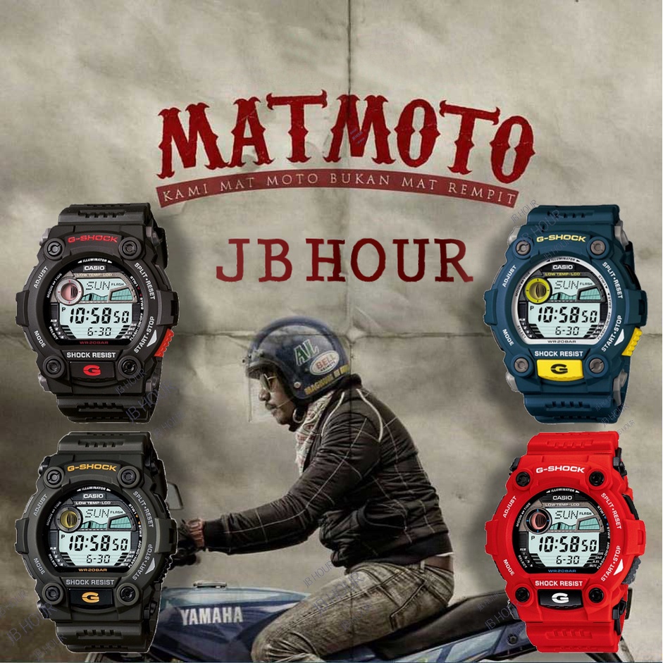 *𝟏𝟎𝟎% 𝐀𝐮𝐭𝐡𝐞𝐧𝐭𝐢𝐜* Casio G-Shock Mat Moto G-7900 / G-7900A / G7900 ...