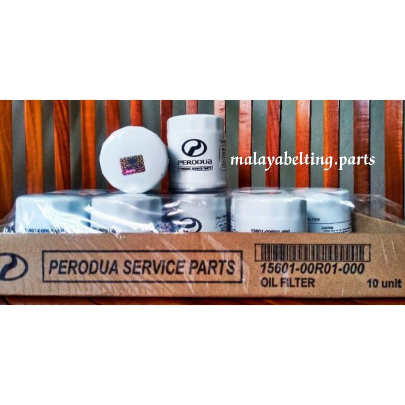 OIL FILTER PERODUA ( 15601-00R01-000 ) MYVI / VIVA / KANCIL / KELISA ...