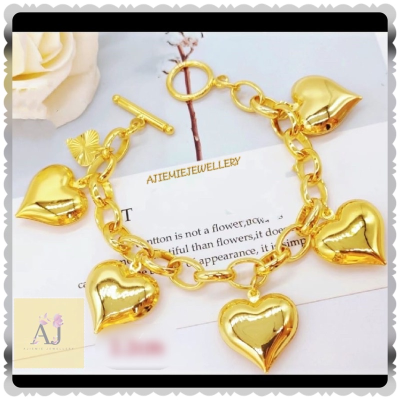 🔥HOT DESIGN🔥 GELANG TANGAN GANTUNG LOVE DEWASA (SUASA) | Shopee Malaysia