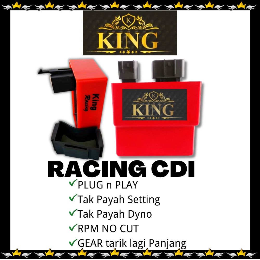 KING EZUKI RACING CDI STANDARD LC135 / Y125Z / SRL115 / Y115Z / EX5 ...