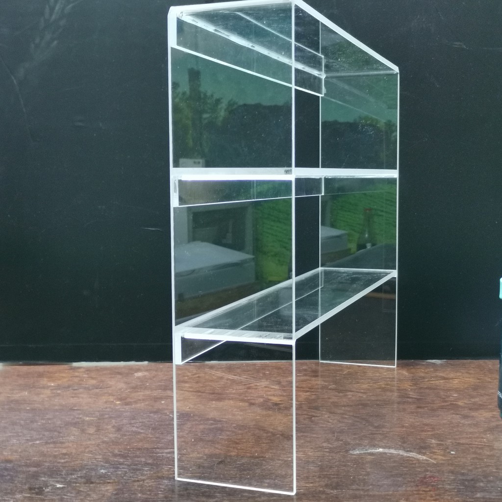 Acrylic storage / acrylic storage rack / rak plastik | Shopee Malaysia