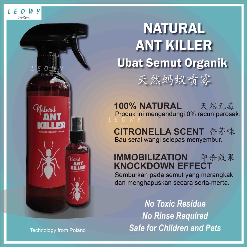 Penyembur Semut Natural Ant Killing Spray Natural 500ml | Shopee Malaysia
