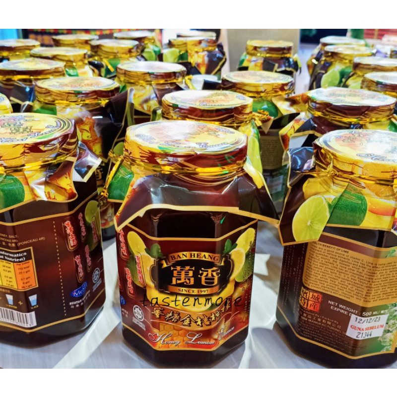 Penang Ban Heang Honey Lemon Plum Passion Fruit Essence Healthy Sour